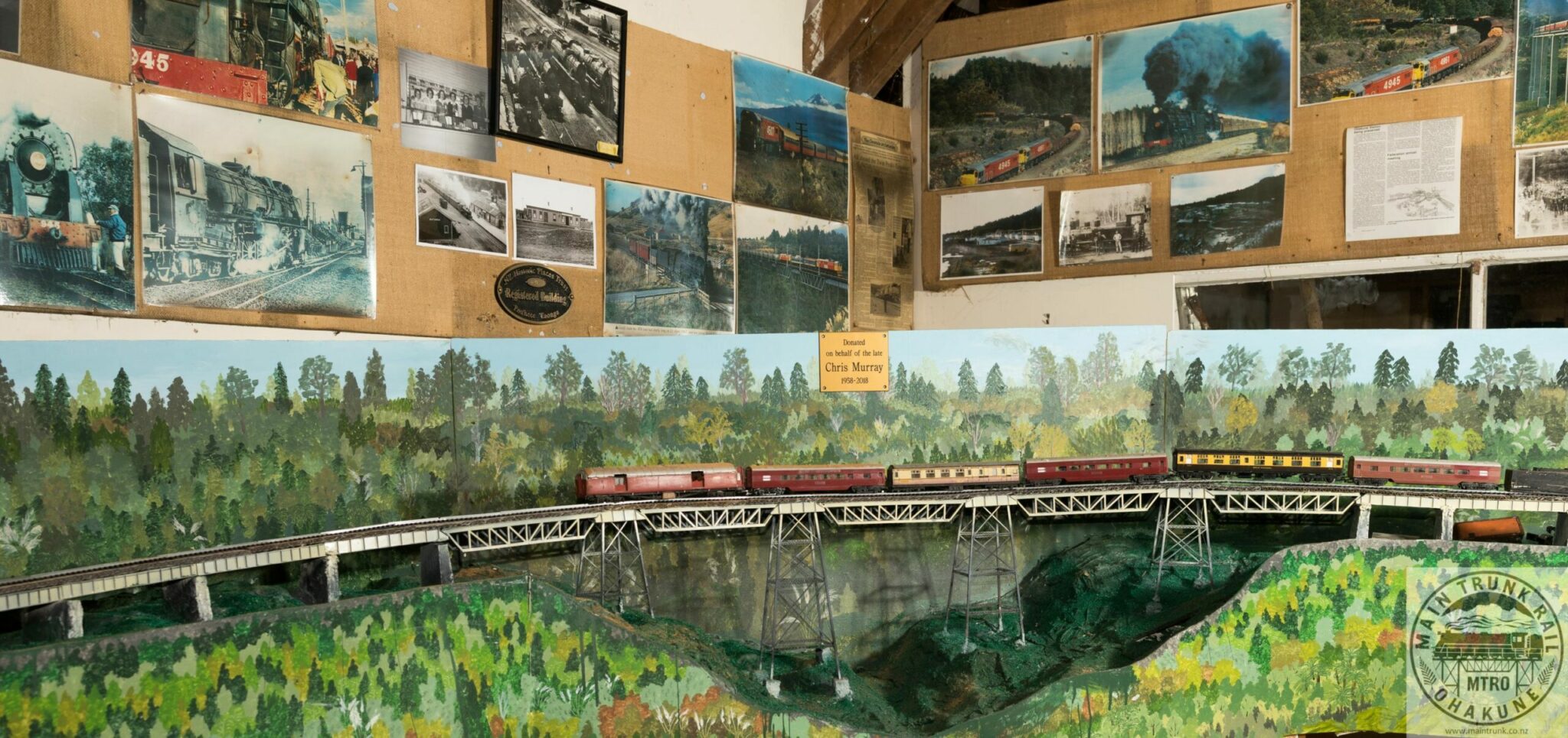 Maintrunk Railway Museum Ohakune -Tangawai Disaster Displays
